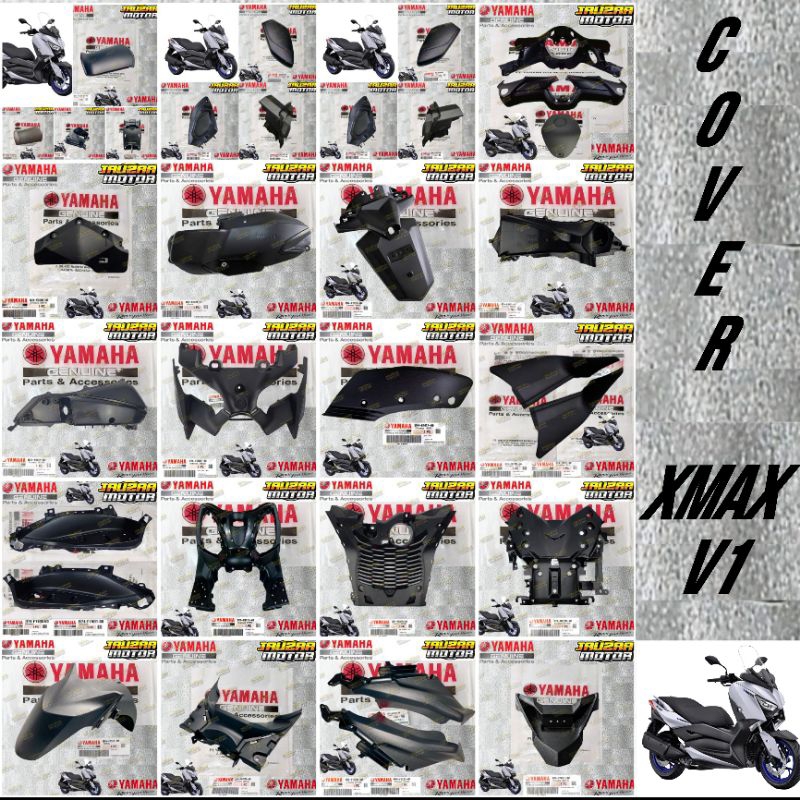 Jual COVER BODY KASAR HITAM FULL FUL XMAX X MAX 250 OLD V1 ORIGINAL ...