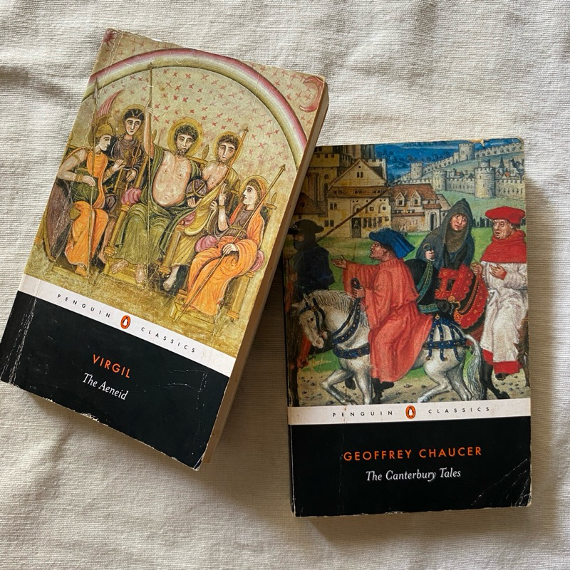 Jual Buku Novel Import Virgil The Aeneid, Geoffrey Chaucer The ...