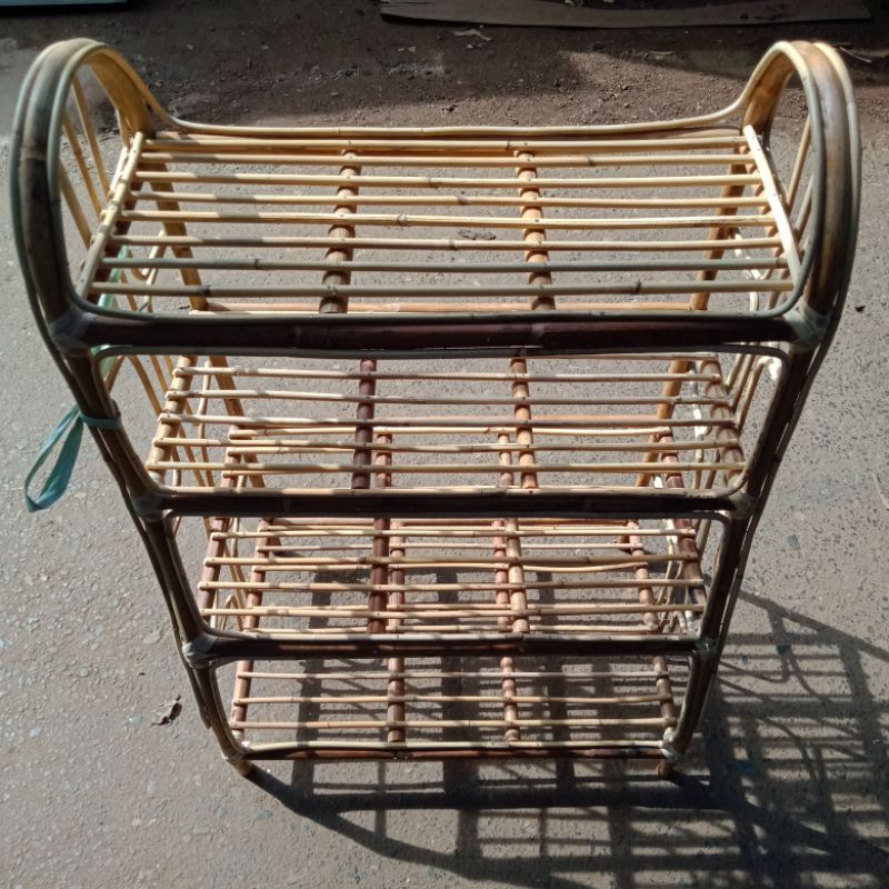 Jual Rak sepatu rotan / Rak sepatu murah / rak rotan | Shopee Indonesia