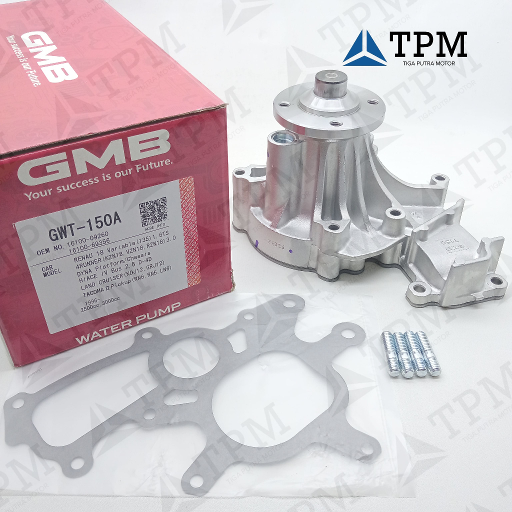 Jual WATER PUMP INNOVA OLD DIESEL GWT-150A GMB JAPAN | Shopee Indonesia