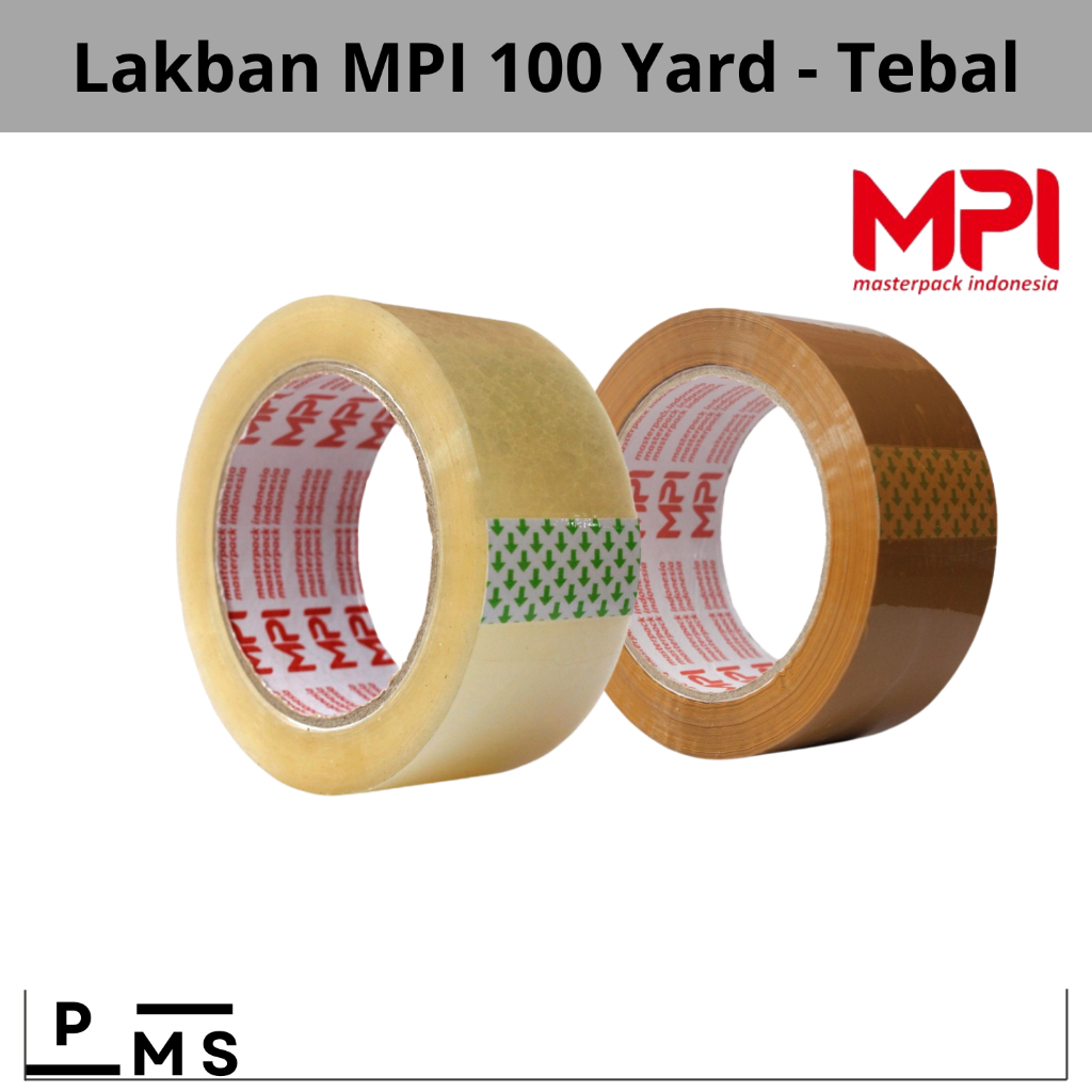 Jual LAKBAN BENING - LAKBAN COKLAT 45mm x 100 Yard TEBAL MASTER PACK ...