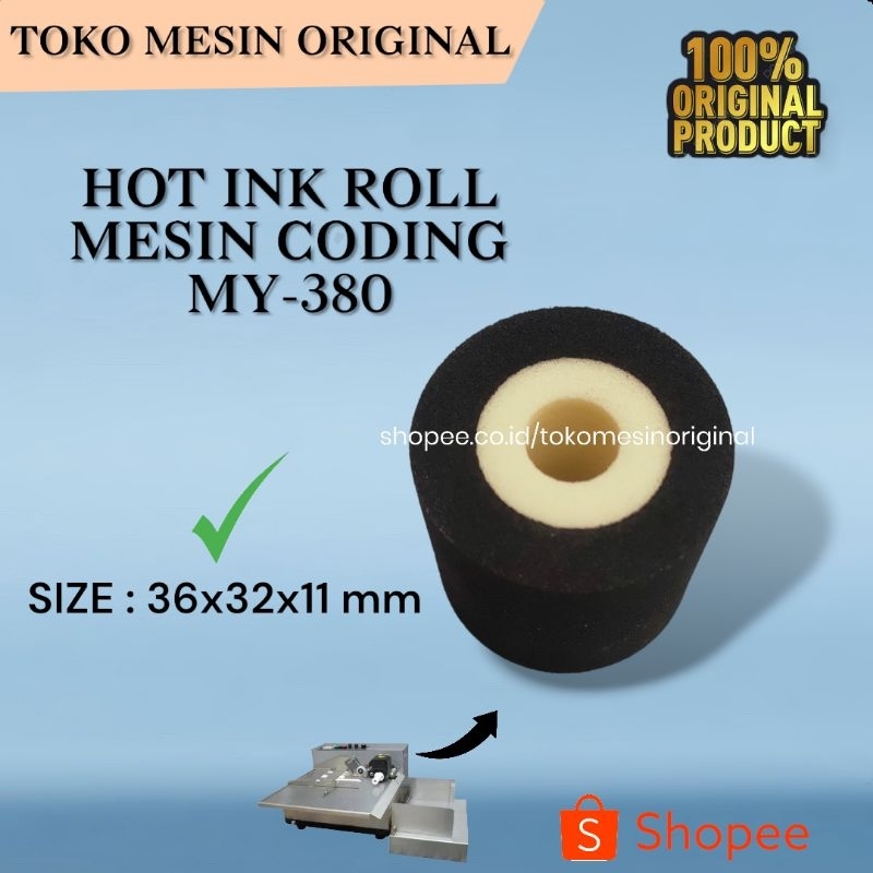 Jual Hot Ink Roll Tinta mesin coding MY-380 | Shopee Indonesia