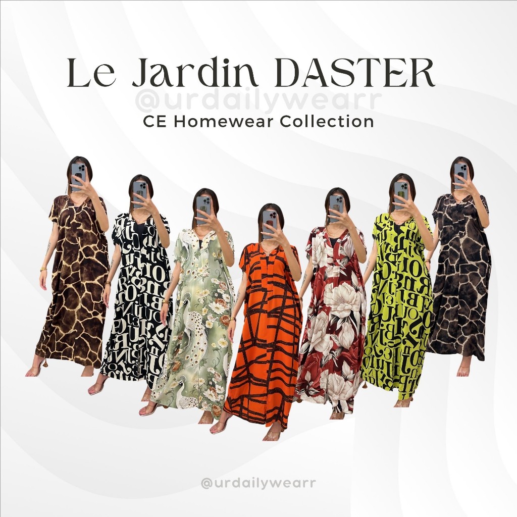 Jual Ce Homewear Daster Kekinian Homey Dress Bahan Rayon/ Daster ...
