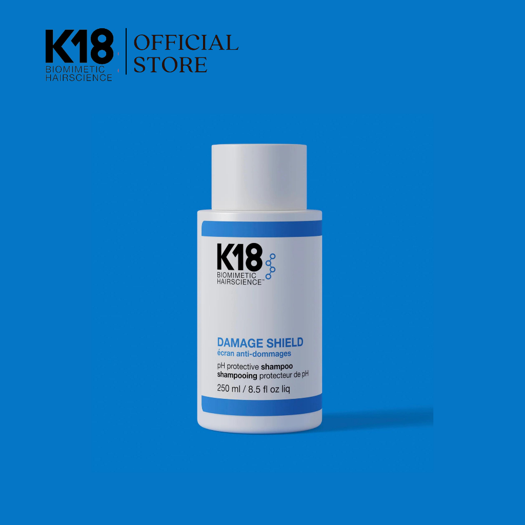Jual K18 Damage Shield pH Protective Shampoo 250ML - Untuk Membersihkan Kulit Kepala dan Rambut ...