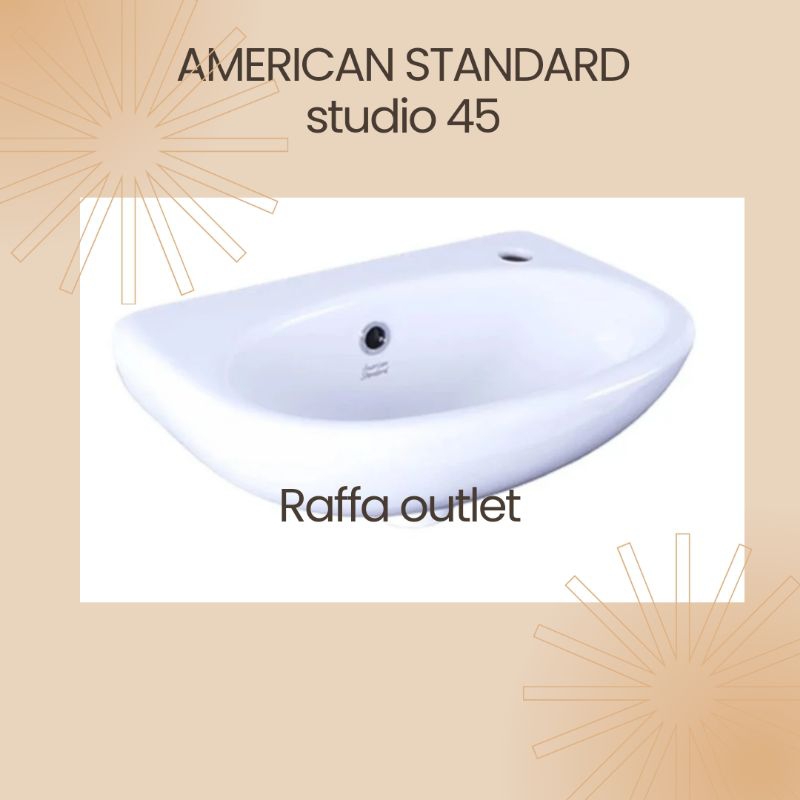 Jual PAKET WASTAFEL GANTUNG / WASTAFEL AMERICAN STANDARD STUDIO 45 ...