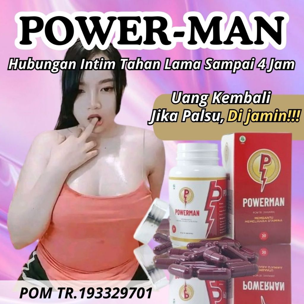 Jual POWERMAN HERBAL OBAT KUAT PRIA TAHAN LAMA STAMINA PRIA TERBAIK TAHAN LAMA paling ampuh 100% ...