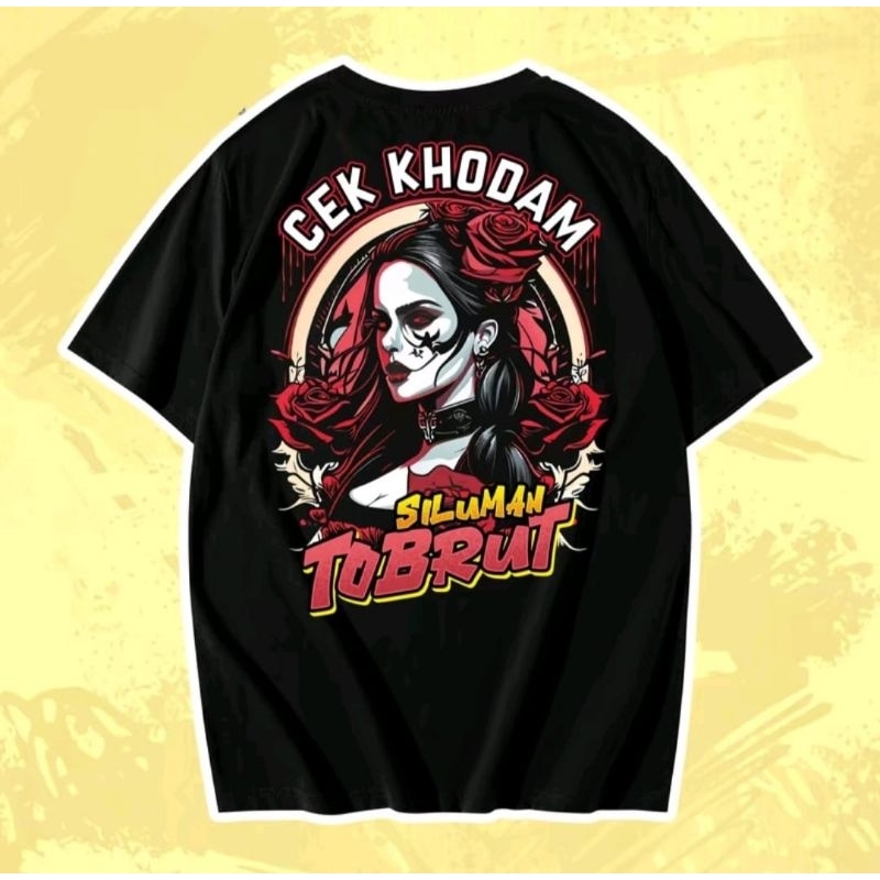 Jual KAOS CEK KODAM PENDAMING/KODAM SILUMAN TOBRUT/VIRAL TIKTOKER ...