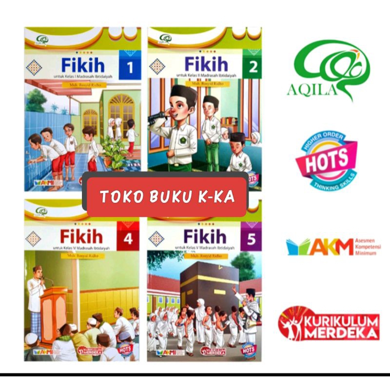 Jual BUKU AQILA FIKIH SD/MI KURIKULUM MERDEKA TIGA SERANGKAI | Shopee Indonesia