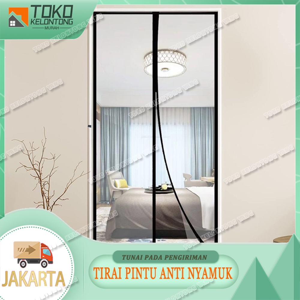 Jual Tirai Anti nyamuk, tirai Anti nyamuk, untuk layar pintu, jaring ...