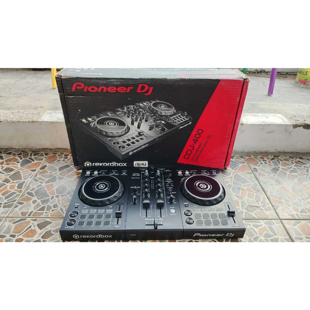 Jual Pioneer DDJ 400 bekas/second Fullset Box Garansi | Shopee Indonesia