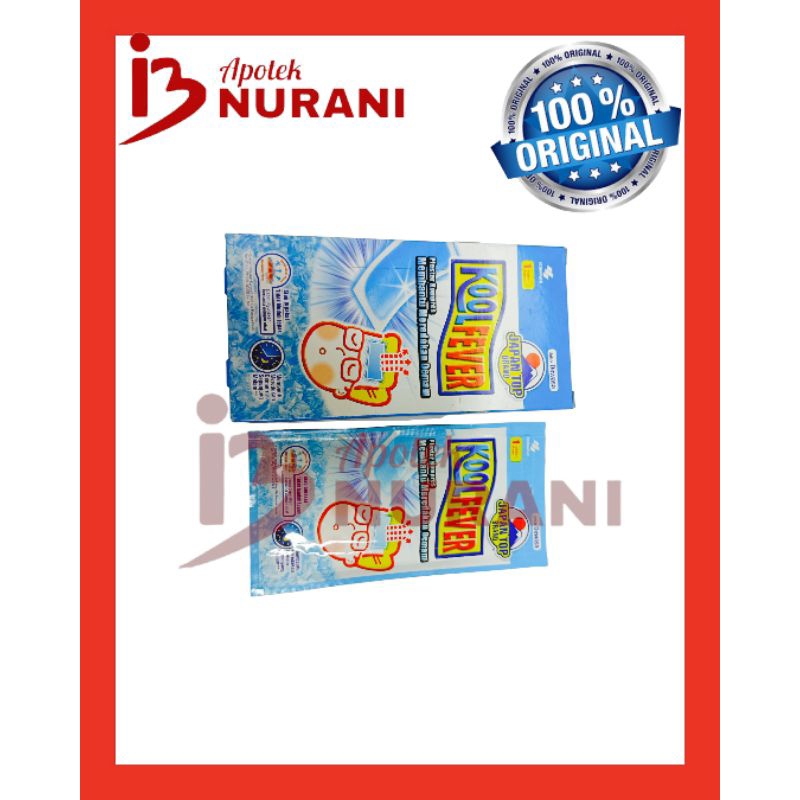 Jual KOOL FEVER DEWASA 1BOX ISI 6LEMBAR PLESTER UNTUK PENURUN PANAS ...