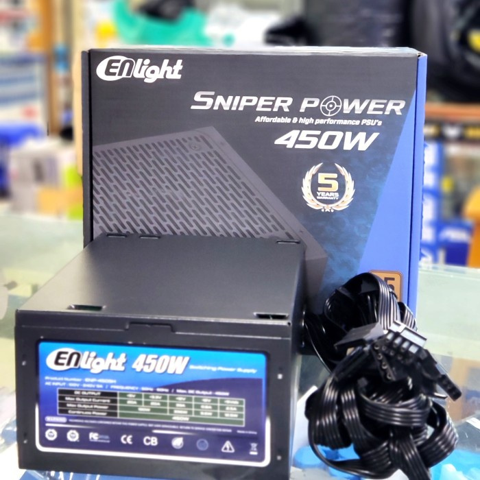 Jual POWER SUPPLY ENLIGHT 400 WATT PURE | Shopee Indonesia