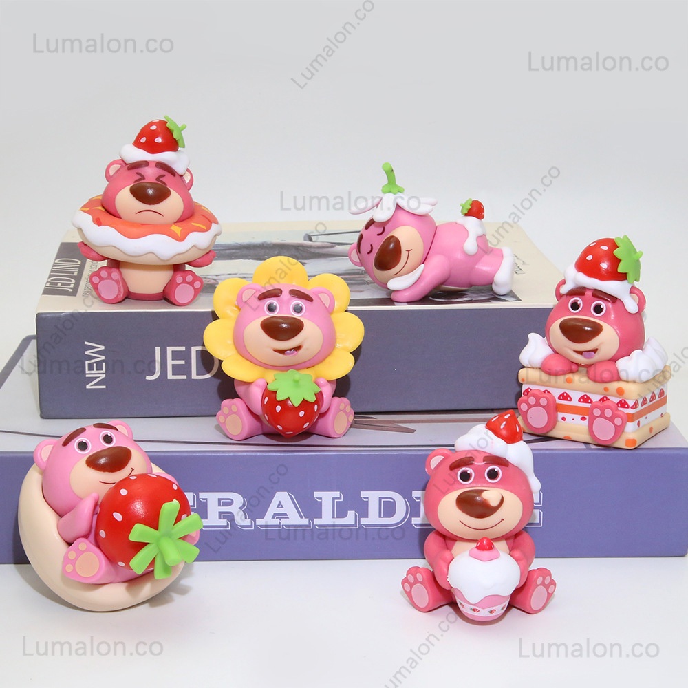 Jual Topper cake hiasan kue set 6 pcs/Action Figure Lotso Toy/Lucu ...