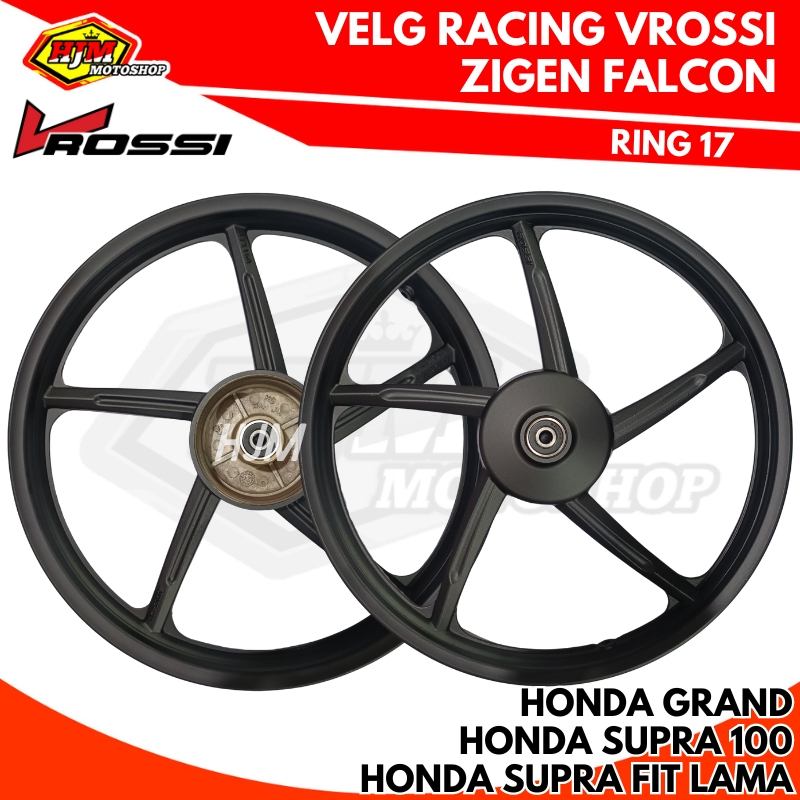 Jual Velg Racing Grand / Supra Lama Depan Belakang Tromol - VRossi ...