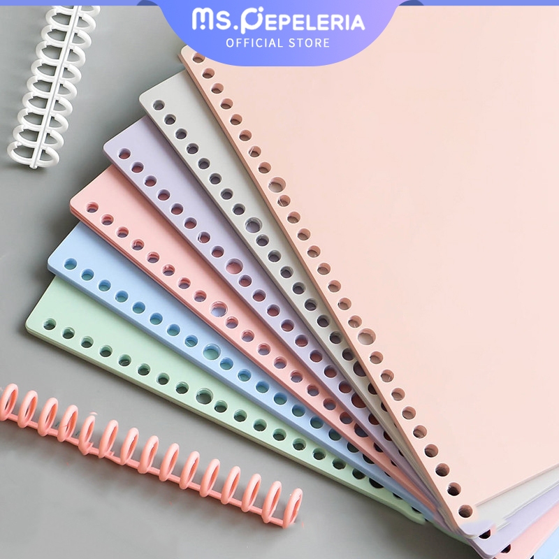 Jual binder A5/B5/DIY Plastik Binder Cover/Plastik Minimalis loose leaf ...