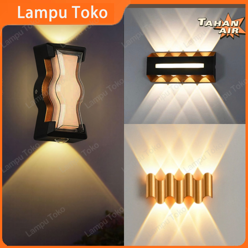 Jual Lampu Dinding Outdoor Anti Air Modern Minimalis Lampu Dinding ...