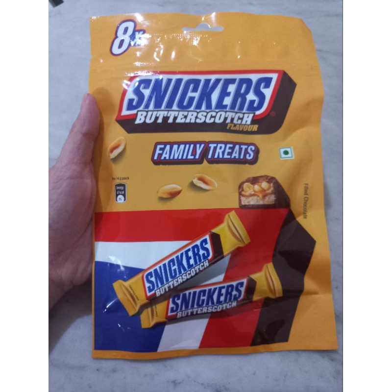 Jual snickers butterscotch chocolate (PO ,IMPORT) | Shopee Indonesia