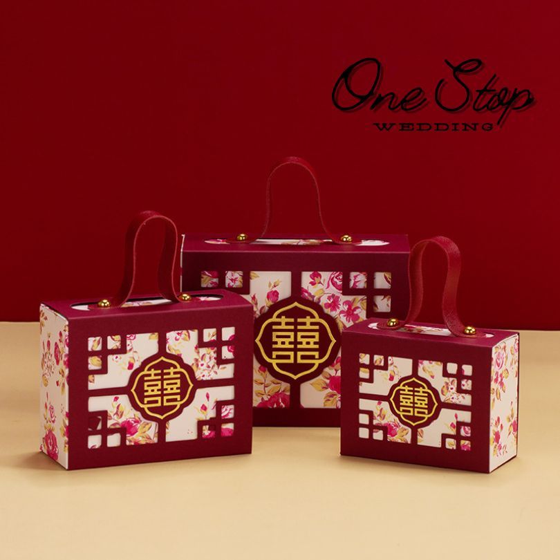 Jual [ONESTOPWEDDING] BOX KOTAK SOUVENIR SANGJIT / BOX HANDUK PHANG TEH ...