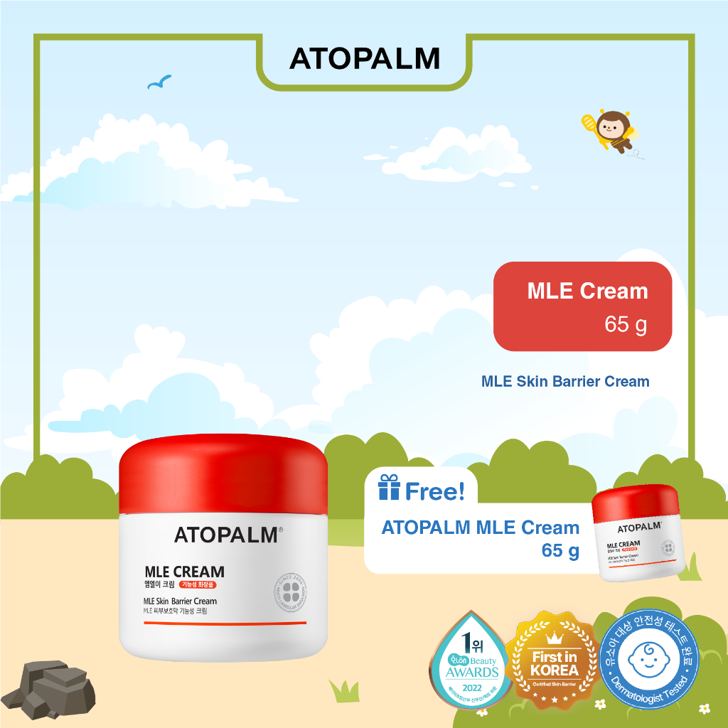 Jual ATOPALM MLE Cream 65ml - Krim Bayi Kulit Sensitif | Shopee Indonesia