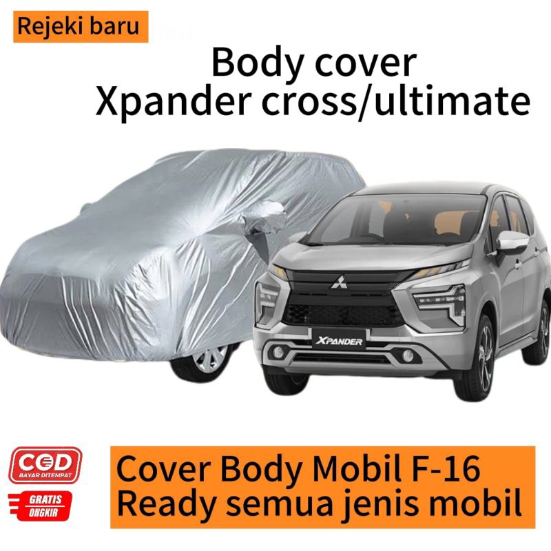 Jual Body cover Xpander cross/ultimate Sarung mobil F-16 Penutup mobiil ...
