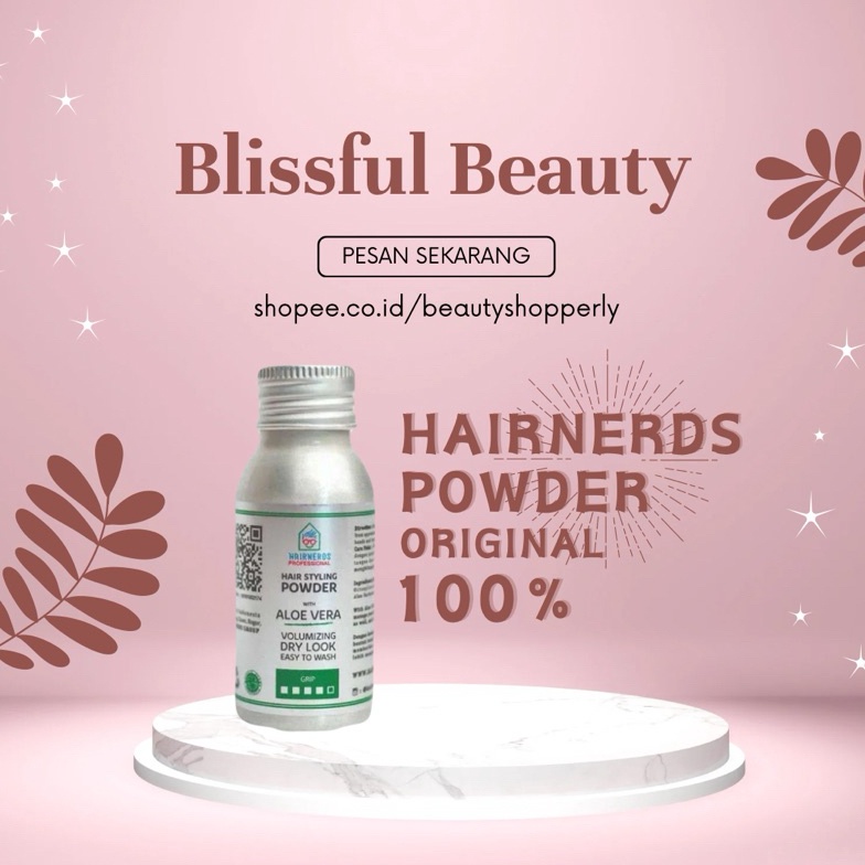 Jual KODE Y52A Hairnerds Professional Hair Styling Powder Bubuk Bedak ...