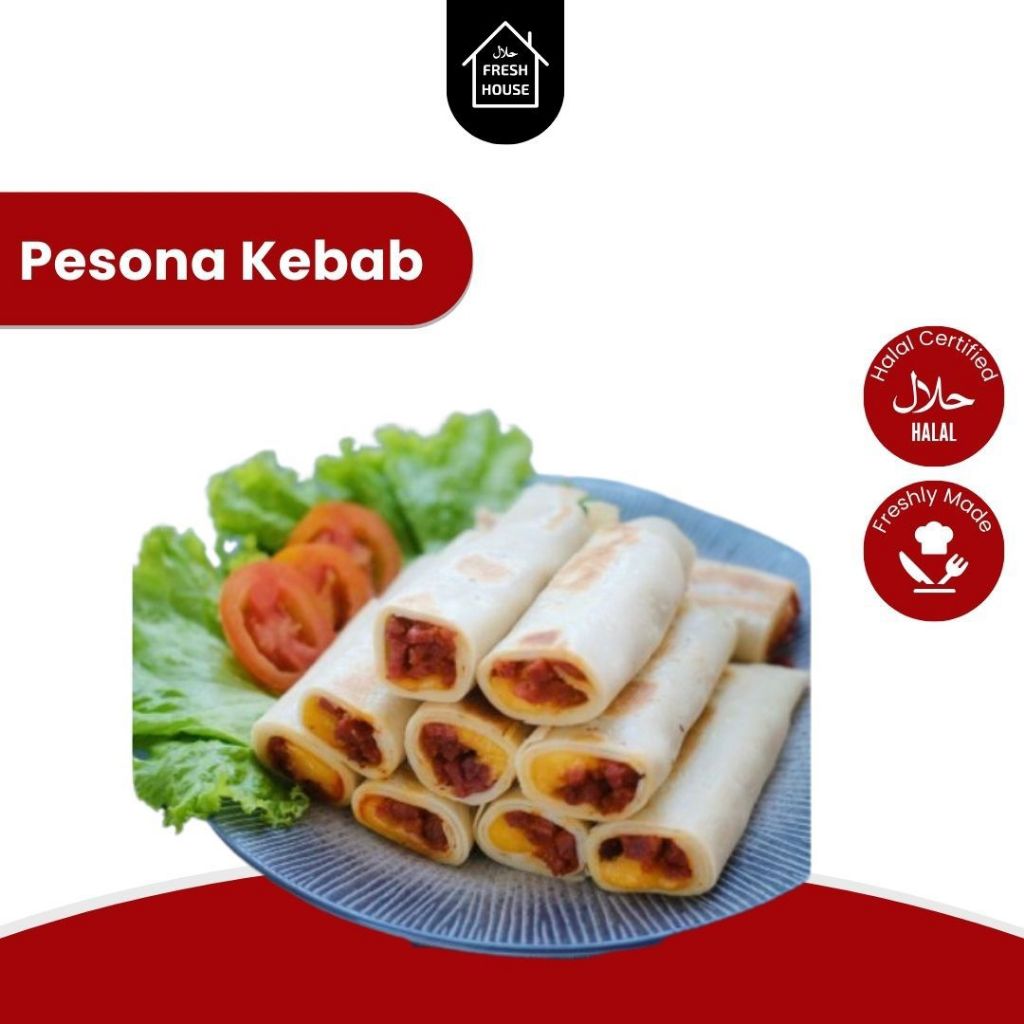 Jual KEBAB FROZEN / PESONA KEBAB SUPER MINI / ISI 10 / ISI 5 / KEBAB ...