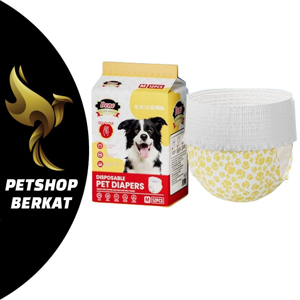 Jual Popok Anjing Female Dono Pampers Celana/Pampers Anjing Betina ...