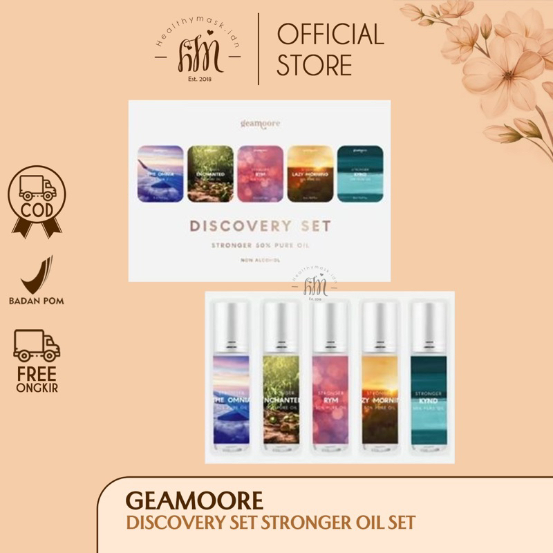 Jual (LANGSUNG KIRIM) DISCOVERY SET GEAMOORE STRONGER 1 PAKET ISI 5 ...