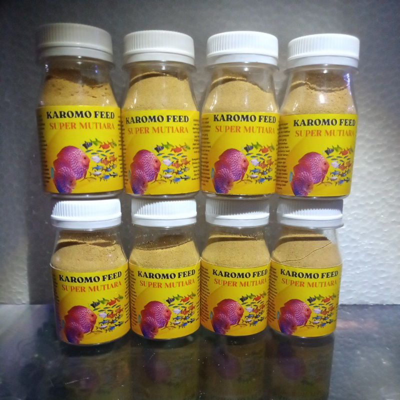 Jual pakan mutiara by karomo feed pakan ikan hias pakan udang hias dan pakan burayak ikan ...