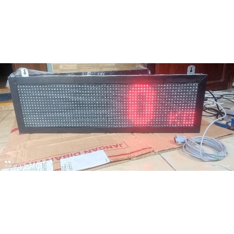 Jual EKSTERNAL DISPLAY TIMBANGAN LED UKURAN 16X64 CM //JEMBATAN TIMBANG ...