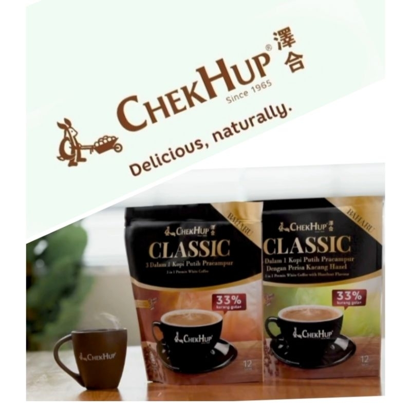 Jual Chek Hup coffee 3in1 (1pack = 12 sachet) | Shopee Indonesia