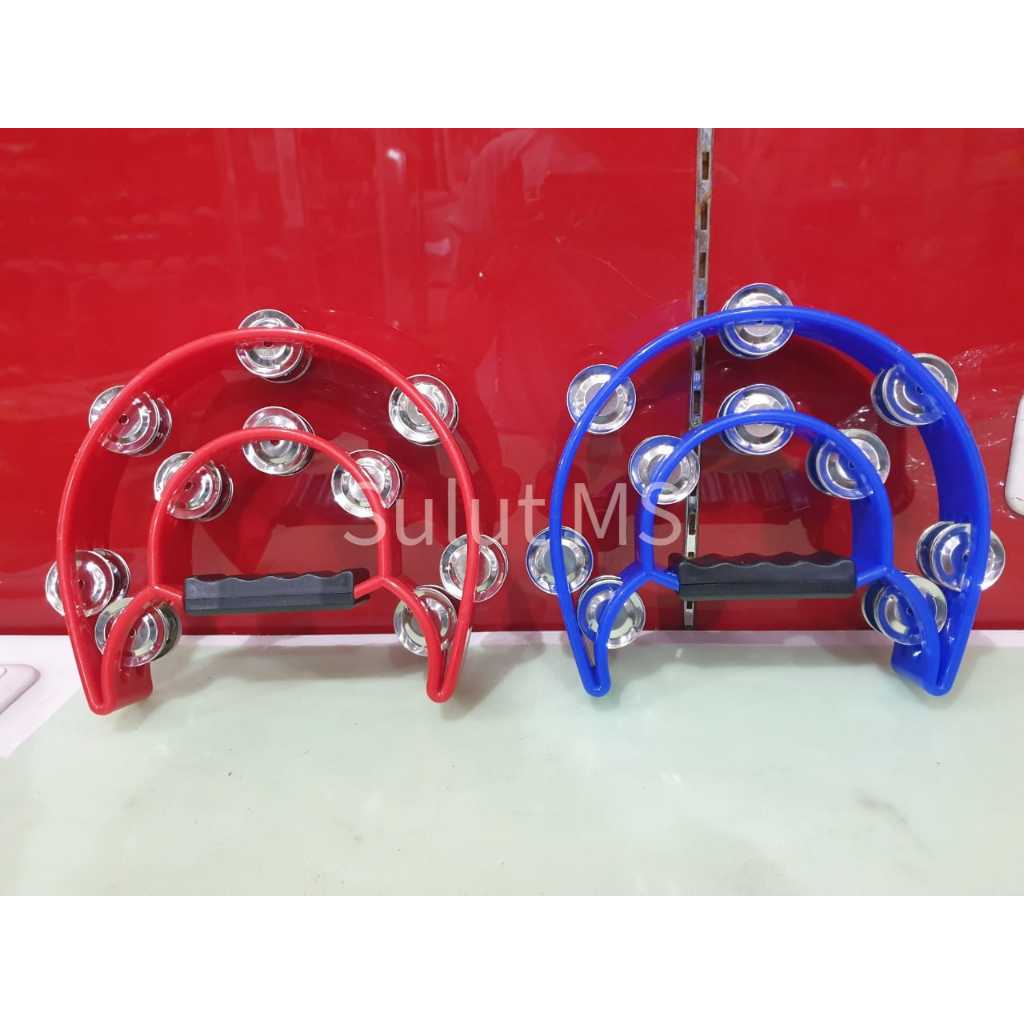 Jual ALAT MUSIK TAMBORIN DOUBLE RING KRECEKAN TAMBOURINE | Shopee Indonesia