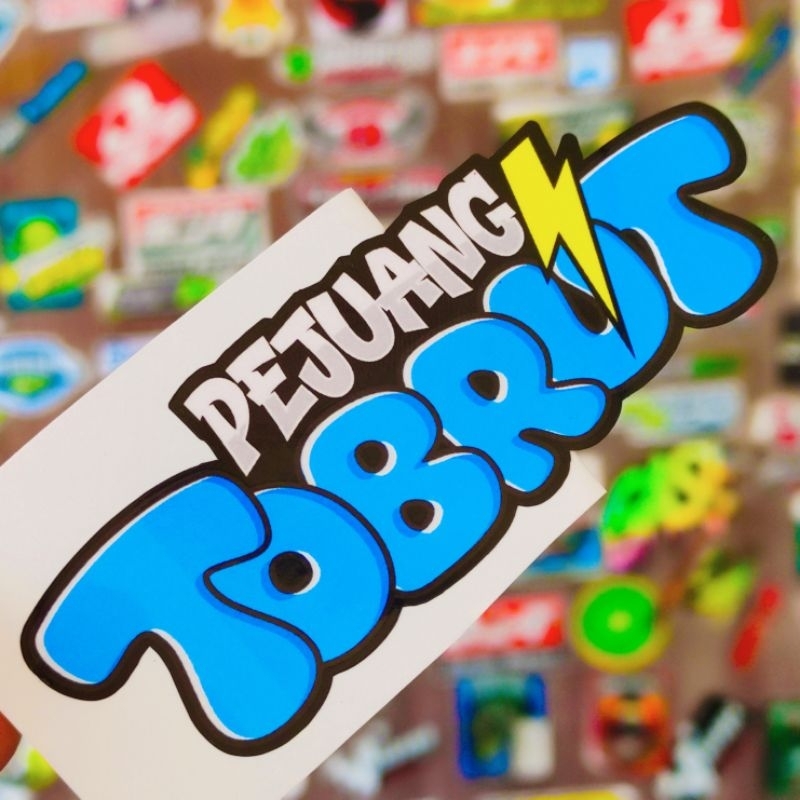 Jual stiker motor / pejuang TOBRUT | Shopee Indonesia