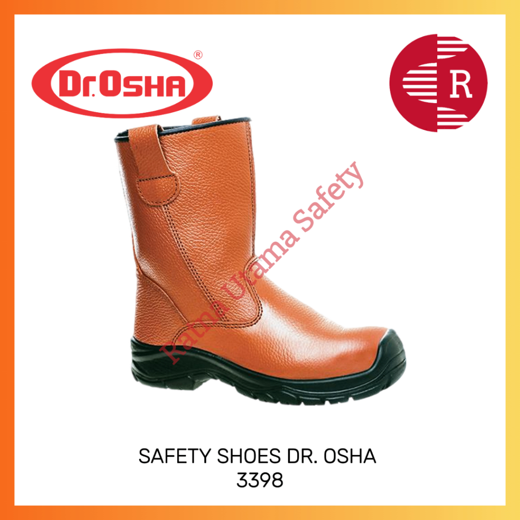 Jual Sepatu Safety Merk DR Osha Type 3398 Nevada Warna Coklat | Shopee ...