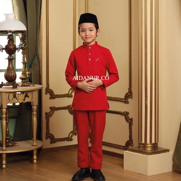Jual KODE B9N AidaNurBaju Kurung Melayu Teluk Belanga Anak Laki Laki ...