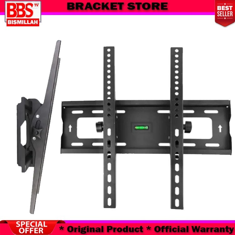Jual braket tv/breket tv/brecket tv/bracket tv 32 43 50 55 60 65 Inch ...