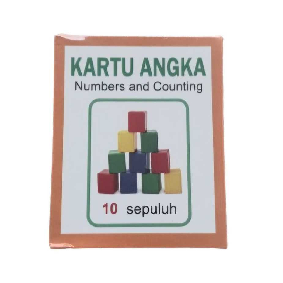 Jual ONTY Kartu Pintar Angka Flash Card Edukasi Berhitung Anak - 25 ...
