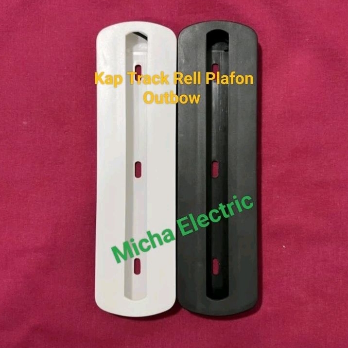 Jual Fitting Rell Track kotak plafon Outbow / Kap Lampu Track Rell ...