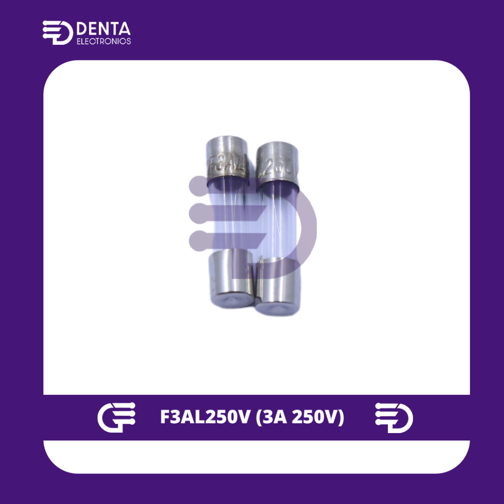 Jual F3AL250V - 3A 250V FUSE GLASS | Shopee Indonesia