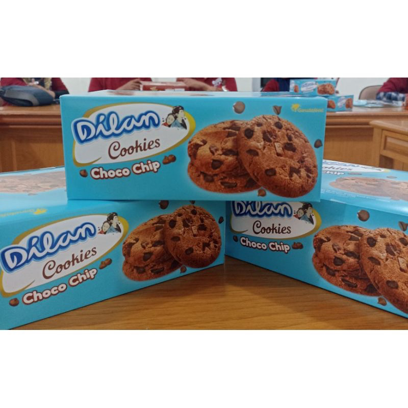 Jual Dilan Cookies Choco chip 23 bgks x 12 gram | Shopee Indonesia