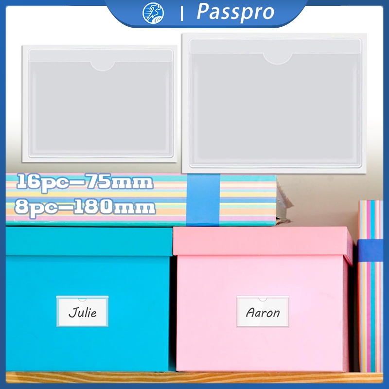 Jual 16pcs Self Adhesive Label Harga / Price Tag Holder / Label Produk ...