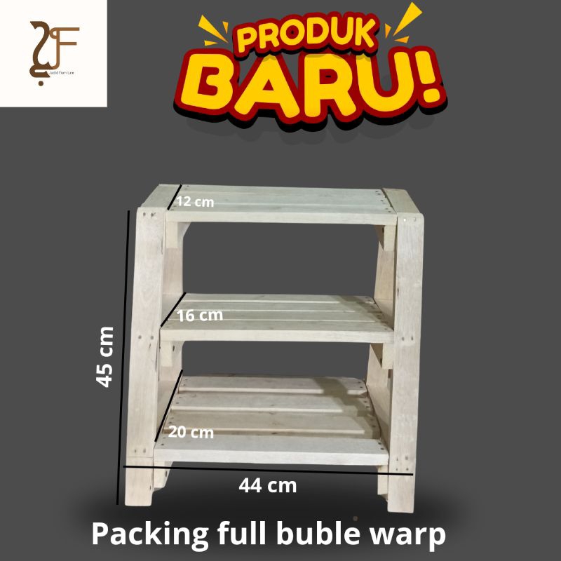 Jual RAK SEPATU/RAK SENDAL KAYU AESTHETIC | Shopee Indonesia