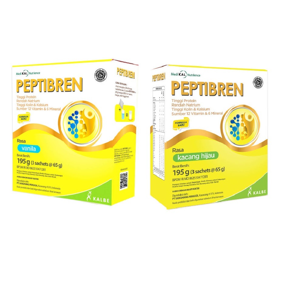 Jual PEPTIBREN 195 gr Susu Nutrisi untuk Kesehatan Saraf dari Kalbe ...