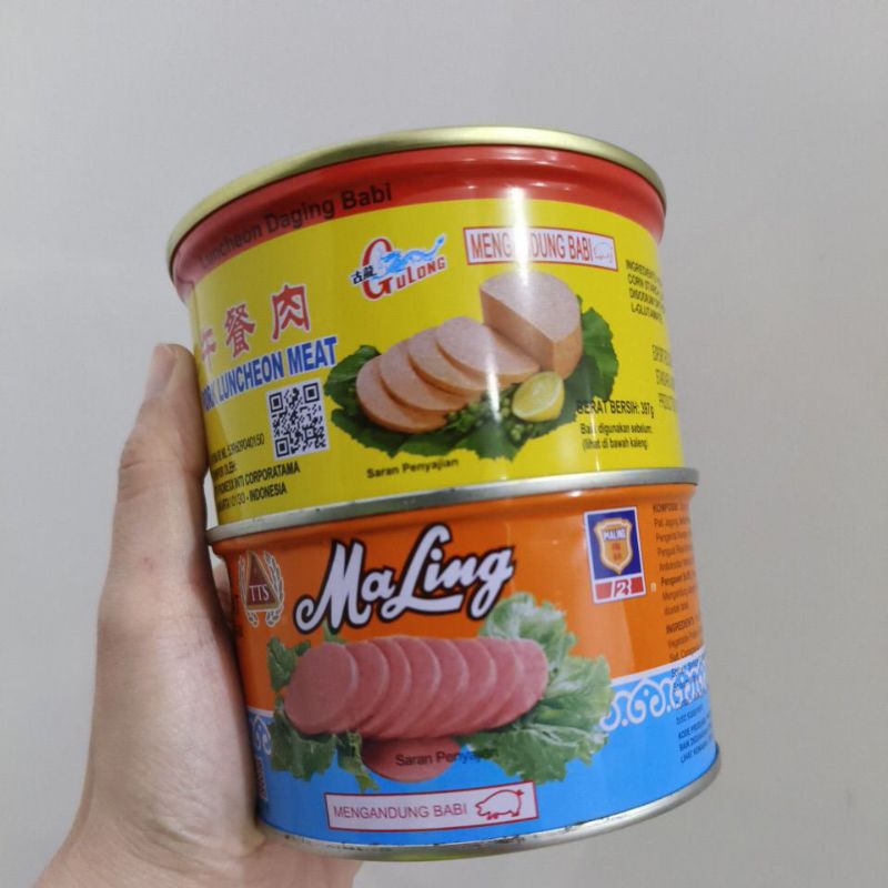 Jual Ham Babi Kaleng Pork Luncheon Meat 397 gr | Shopee Indonesia