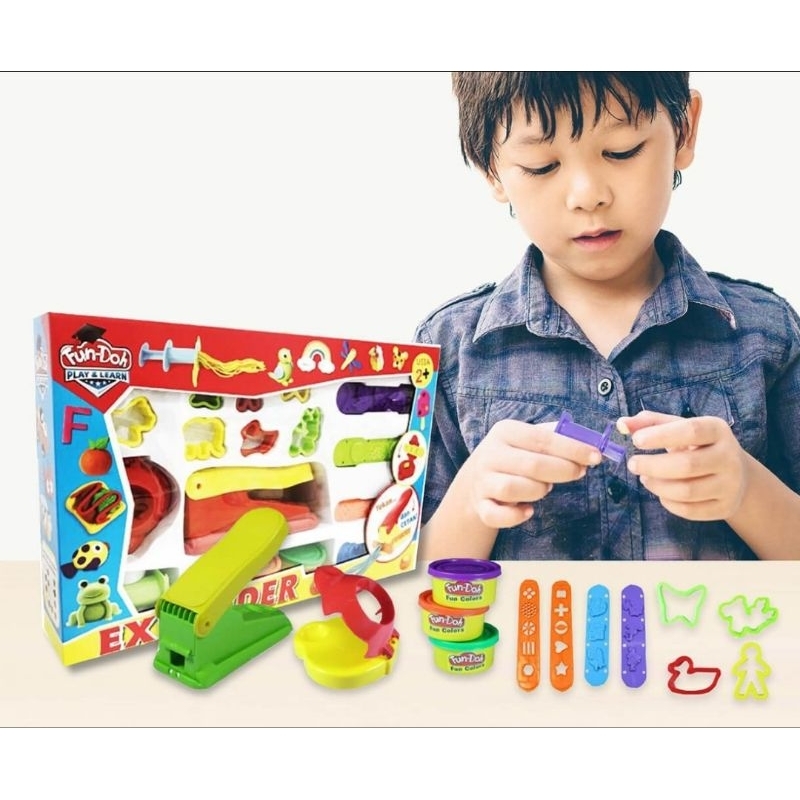 Jual MAINAN FUN-DOH FUNDOH LILIN DOKTER - SNI | Shopee Indonesia