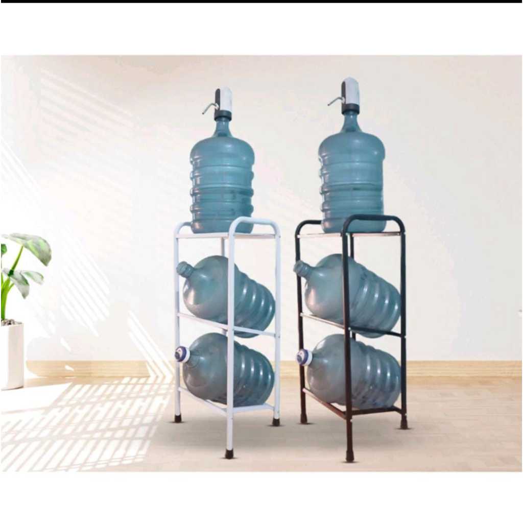 Jual Rak Galon Susun 3/Rak Magicom dan Galon/Dispenser/Plat 3 Susun ...