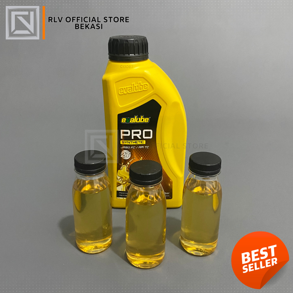 Jual OLI SAMPING EVALUBE PRO REPACK 100ML ORIGINAL 2T | Shopee Indonesia