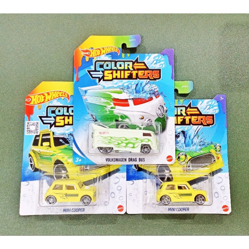 Jual Hot Wheels Morris Mini Volkswagen Drag Bus Color Shifter | Shopee ...