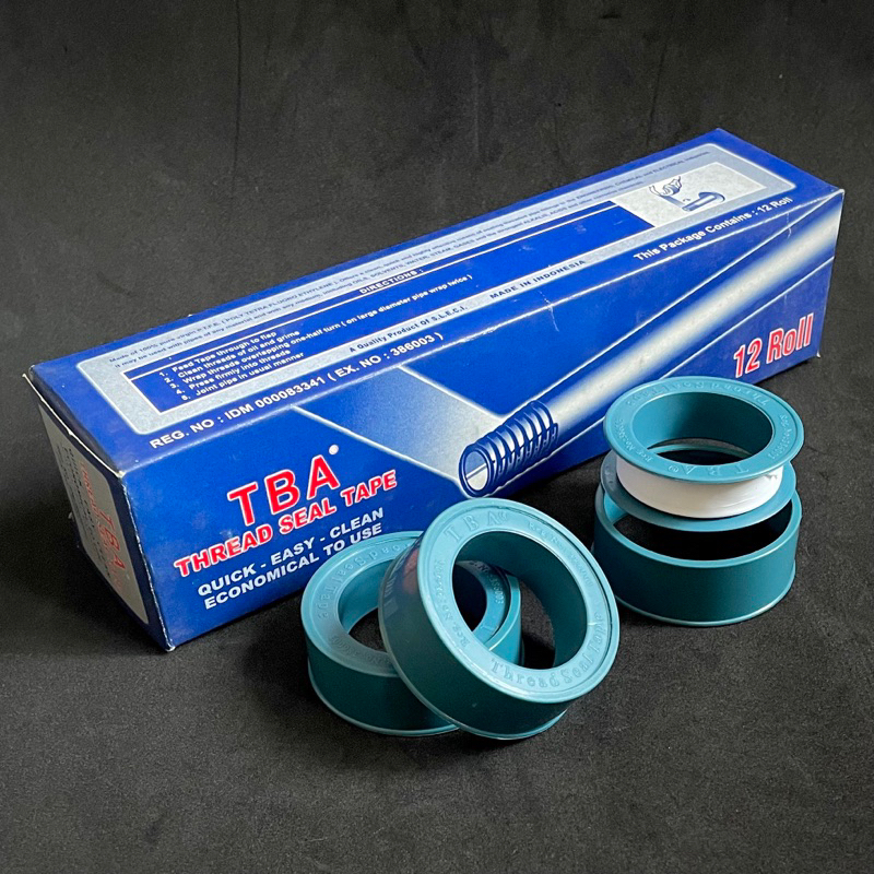 Jual [12 PCS] SEALTAPE TBA 1/2 INCH X 5 M | Shopee Indonesia