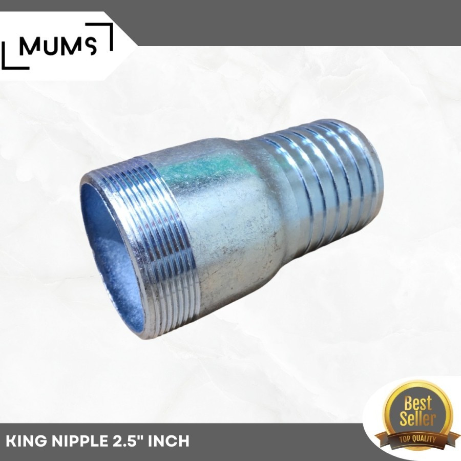 Jual Nipple King 2 1/2" X 148mm /Hose Nipple/KING NIPPLE HOSE NEPEL ...